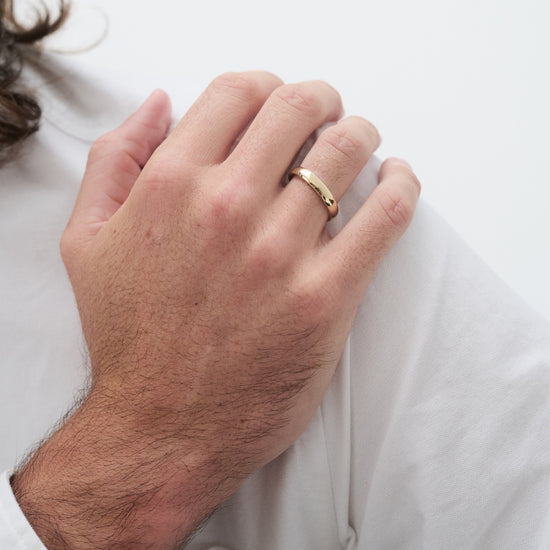 Men's Half-Round Band – Kate & Kole