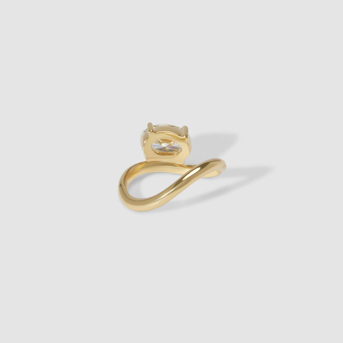 Offset Oval • Oval Diamond Engagement Ring Ready Made – Kate & Kole