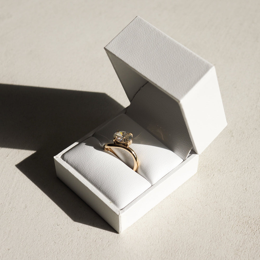 Offset Oval • Oval Diamond Engagement Ring Ready Made – Kate & Kole