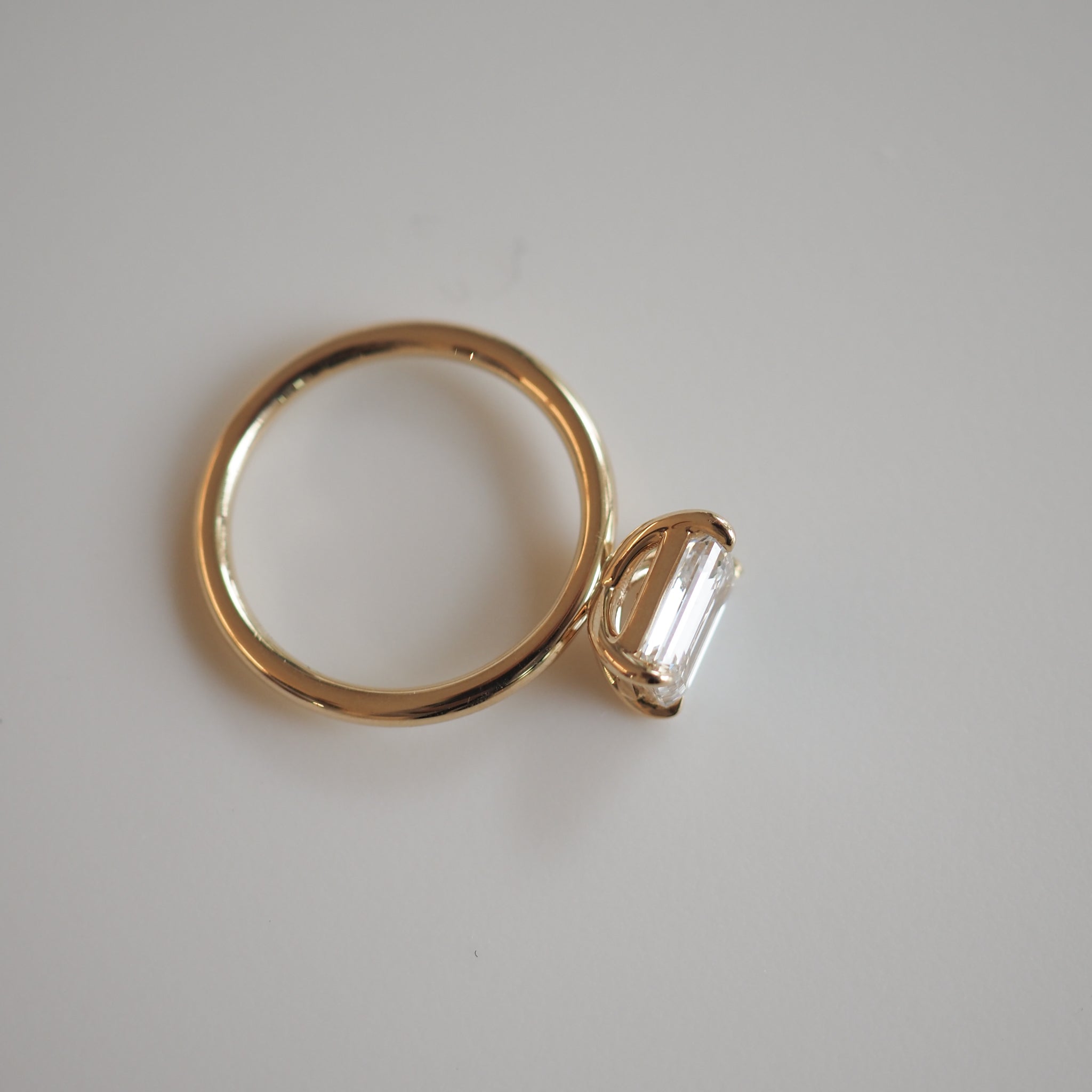 Fae | Emerald Lab-Grown Diamond Engagement Ring – Kate & Kole