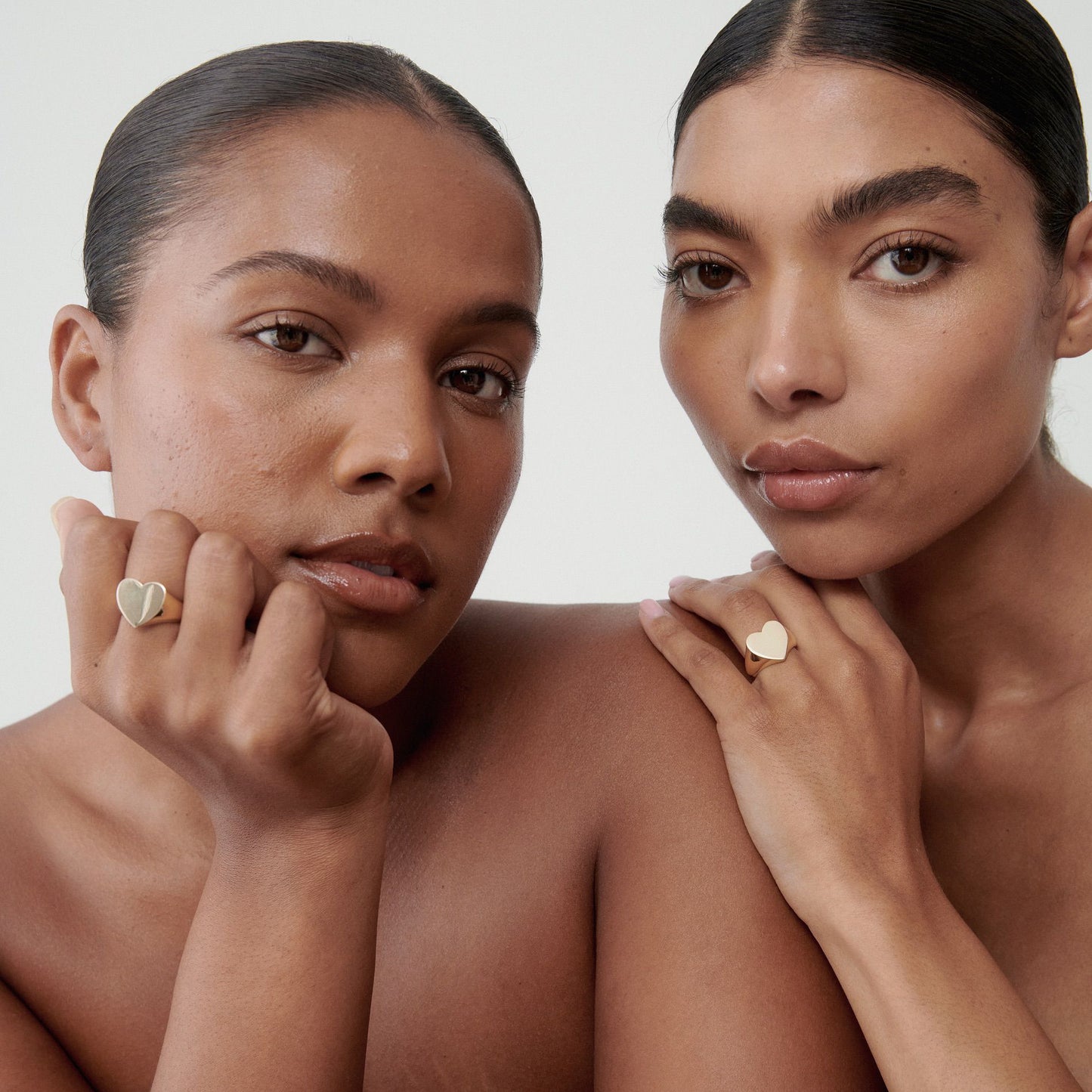 Bold Heart Signet Ring – Kate & Kole