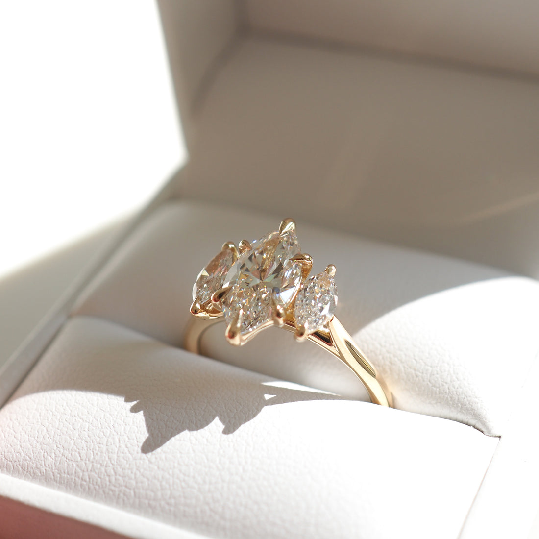 Maya • Trilogy Diamond Engagement Ring – Kate & Kole