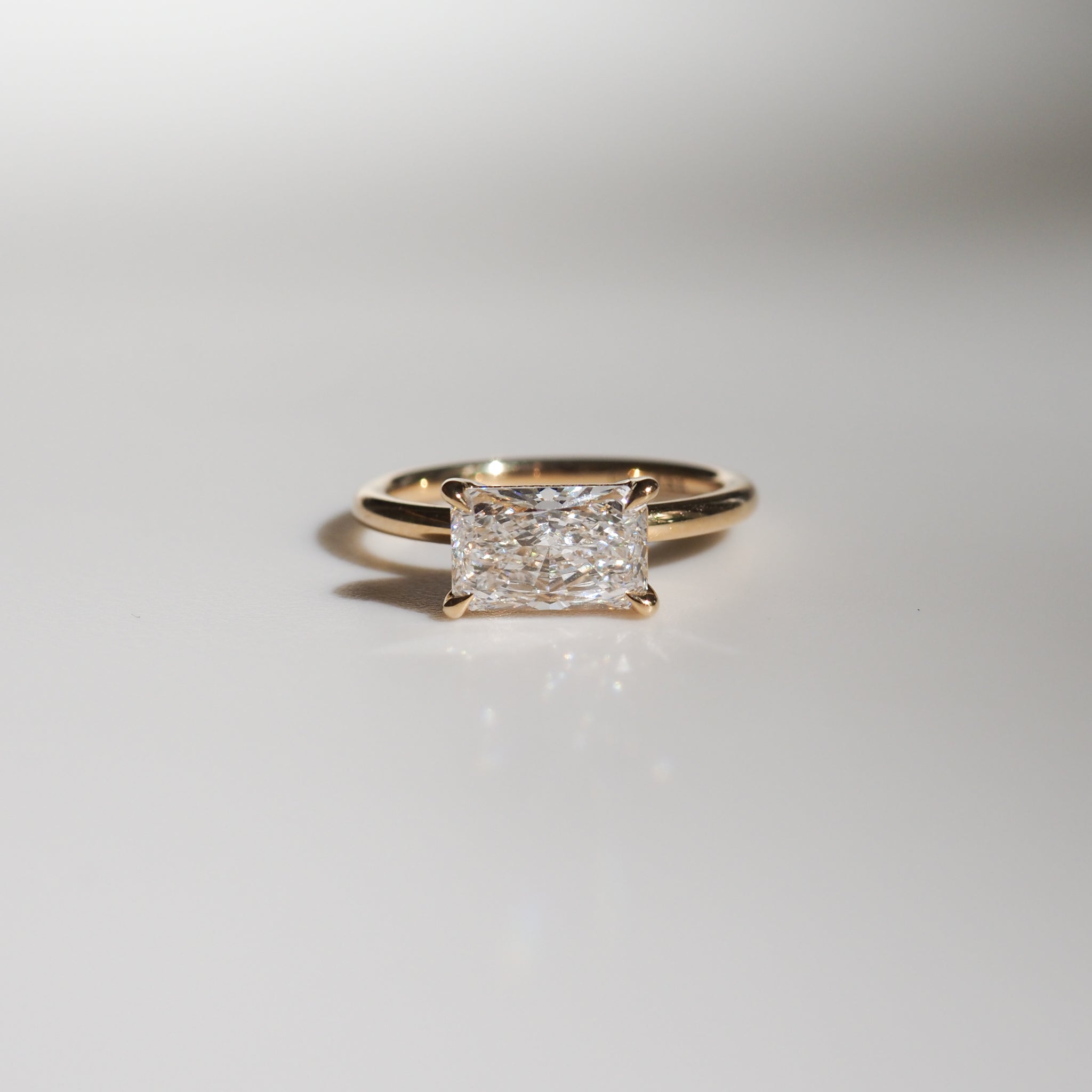 Rai | Radiant Lab-Grown Diamond Engagement Ring – Kate & Kole