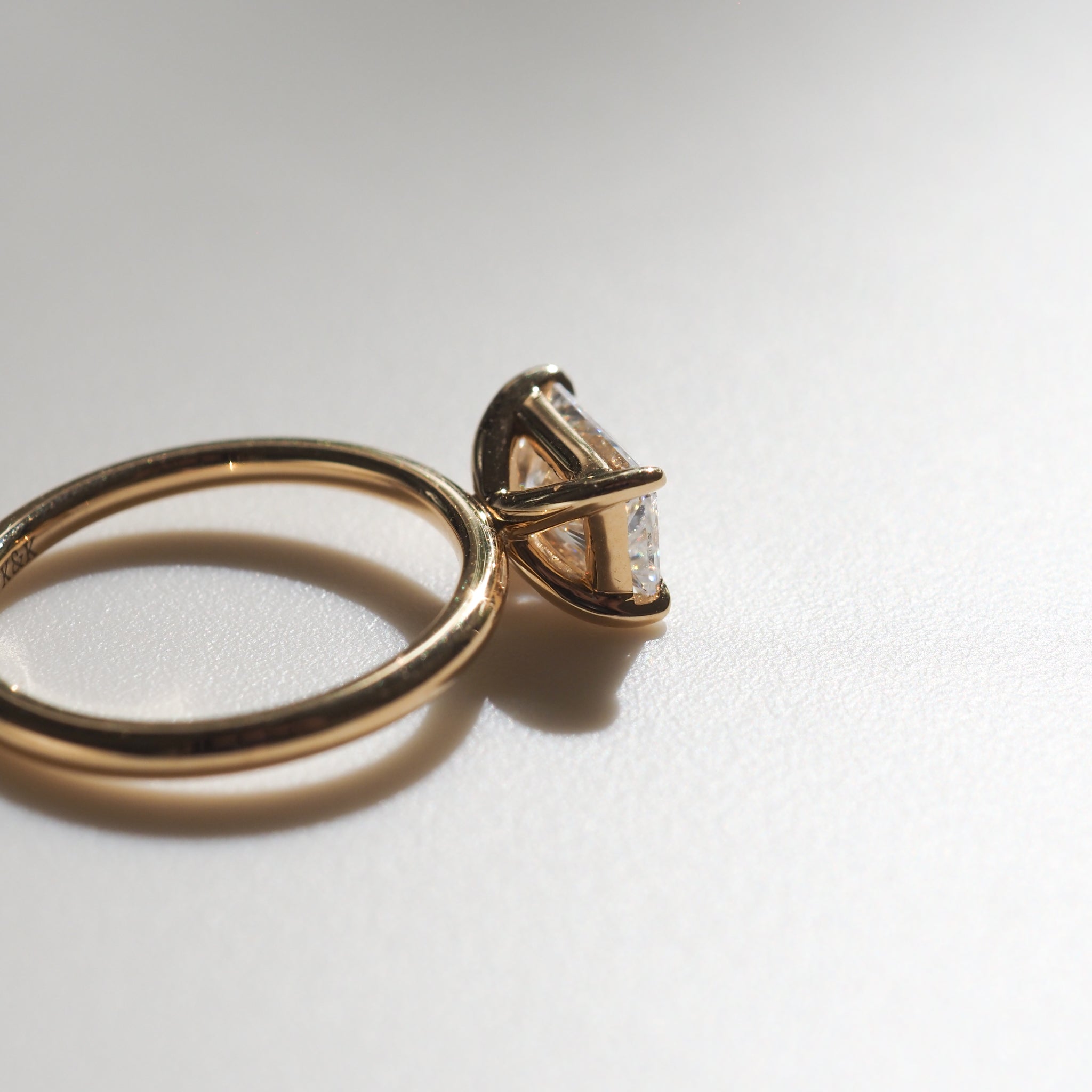 Rai | Radiant Lab-Grown Diamond Engagement Ring – Kate & Kole